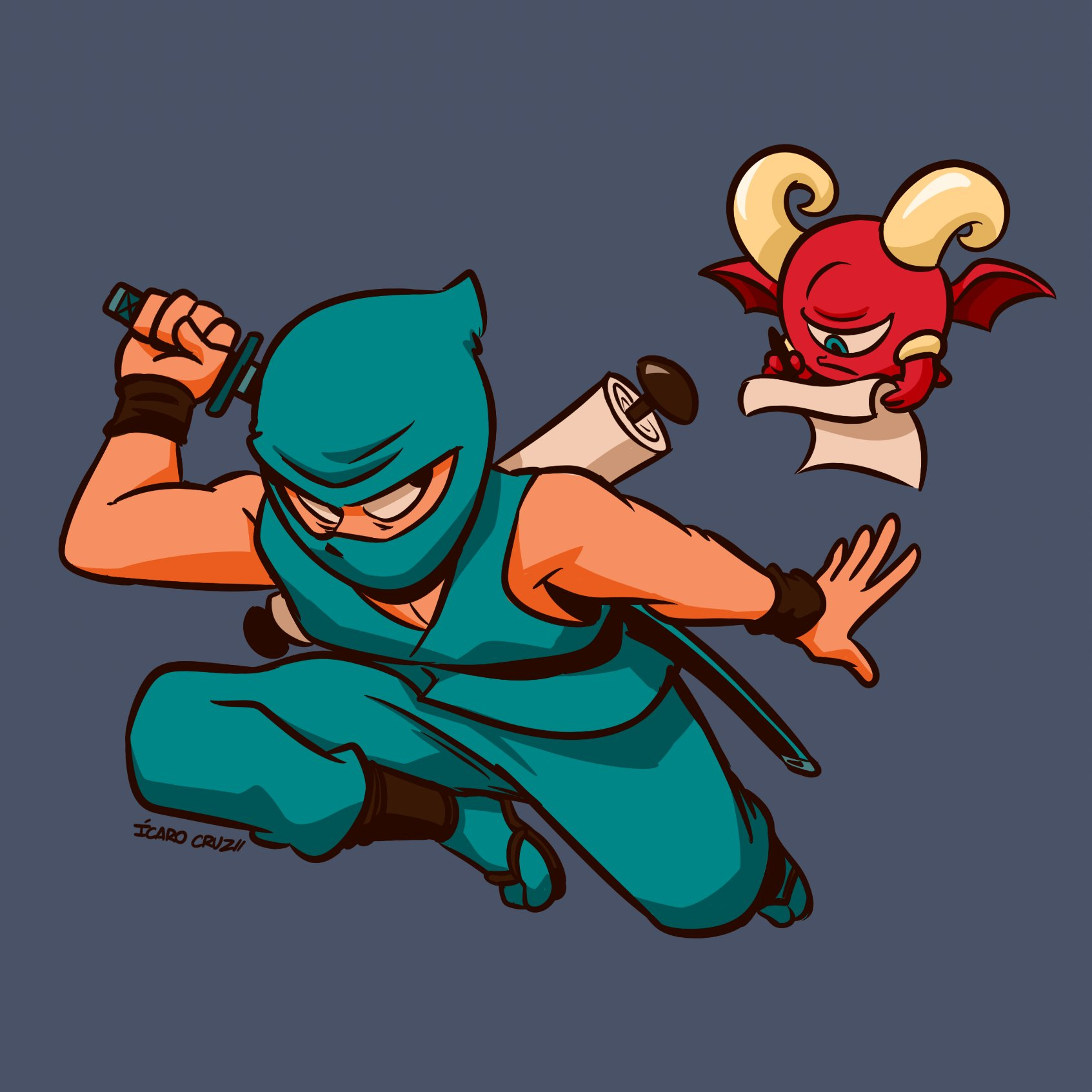 Fan art – The Messenger